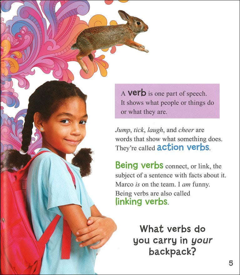 A Backpack Full of Verbs – The Literacy Store
