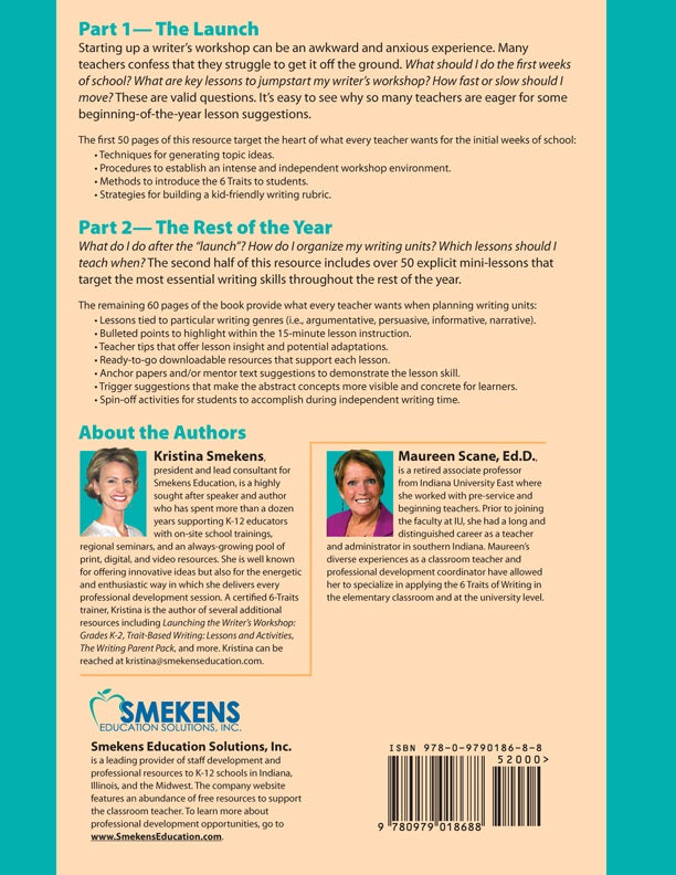 Launching the Writer's Workshop: Grades 3-12 (3rd Edition) – The ...