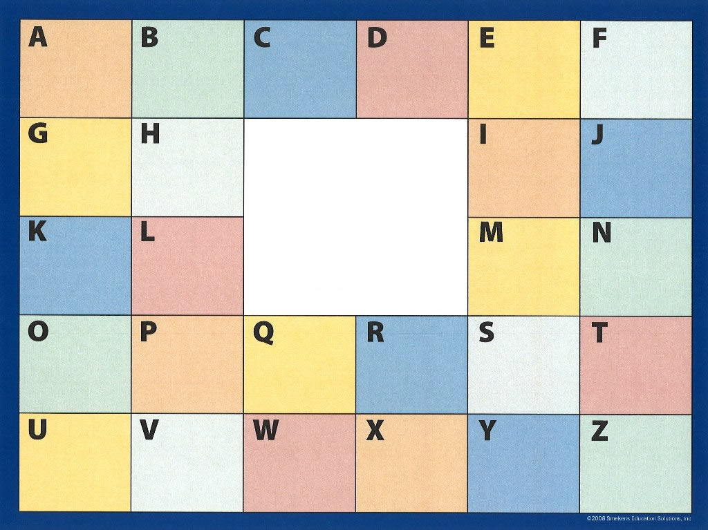 ABC Chart Classroom Poster – The Literacy Store