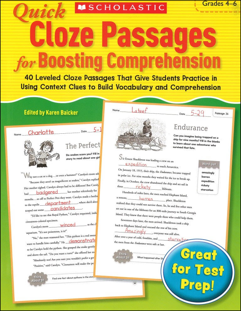 Reading: Comprehension – The Literacy Store