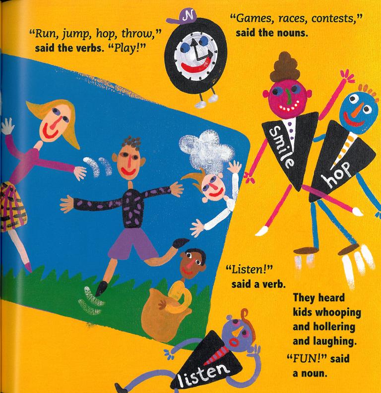 Nouns and Verbs Have a Field Day – The Literacy Store