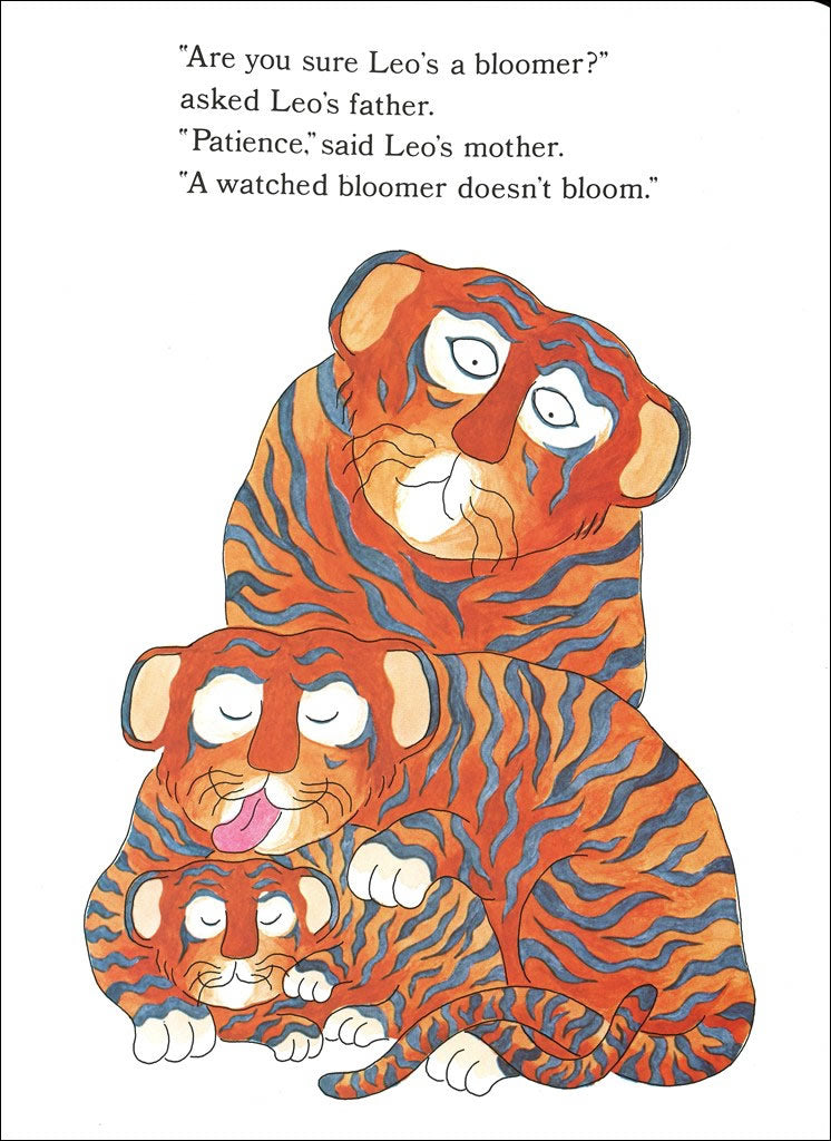 leo the late bloomer coloring page