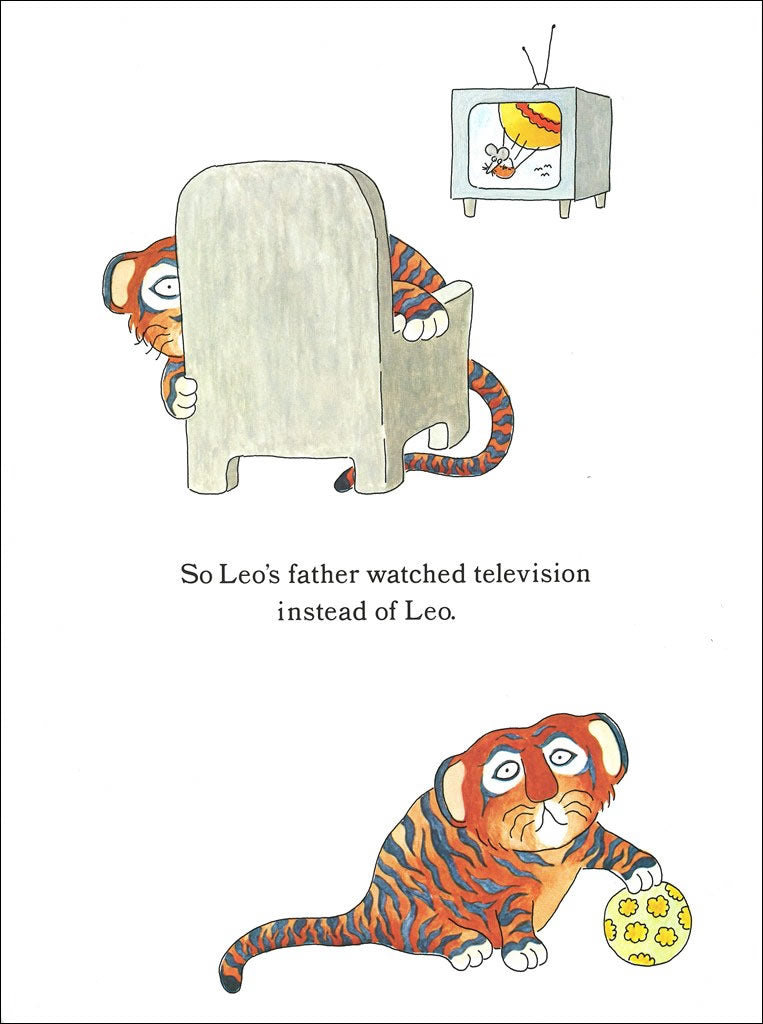 leo the late bloomer coloring page